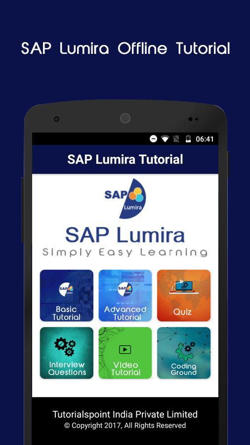 SAP Lumira Offline Tutorial APK for Android Download