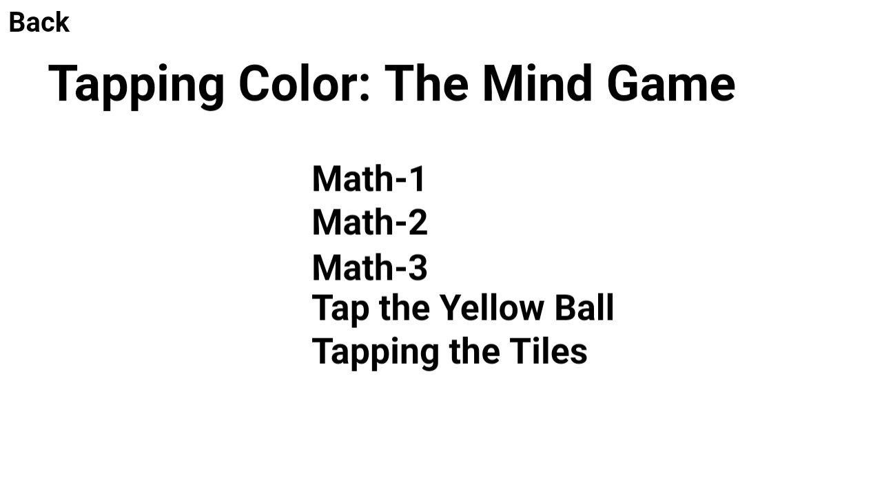 Tapping Color - The Mind Game APK for Android Download