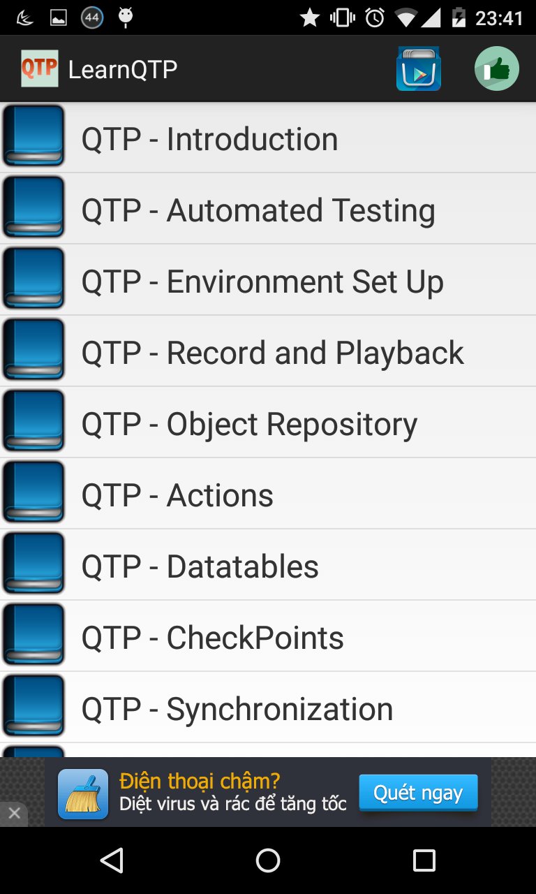 Learn QTP Offline APK for Android Download