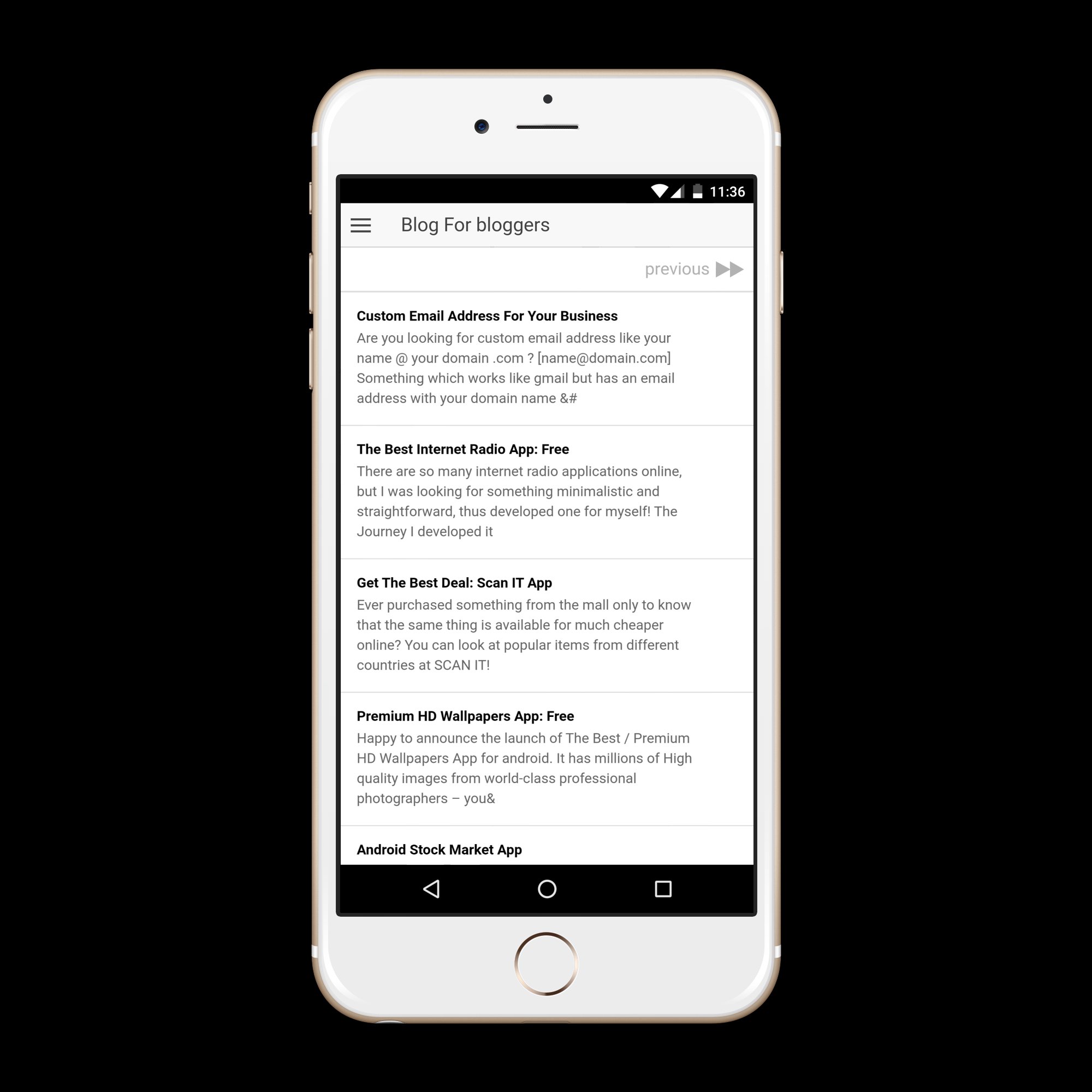 ดาวน์โหลด Blog APK สำหรับ Android