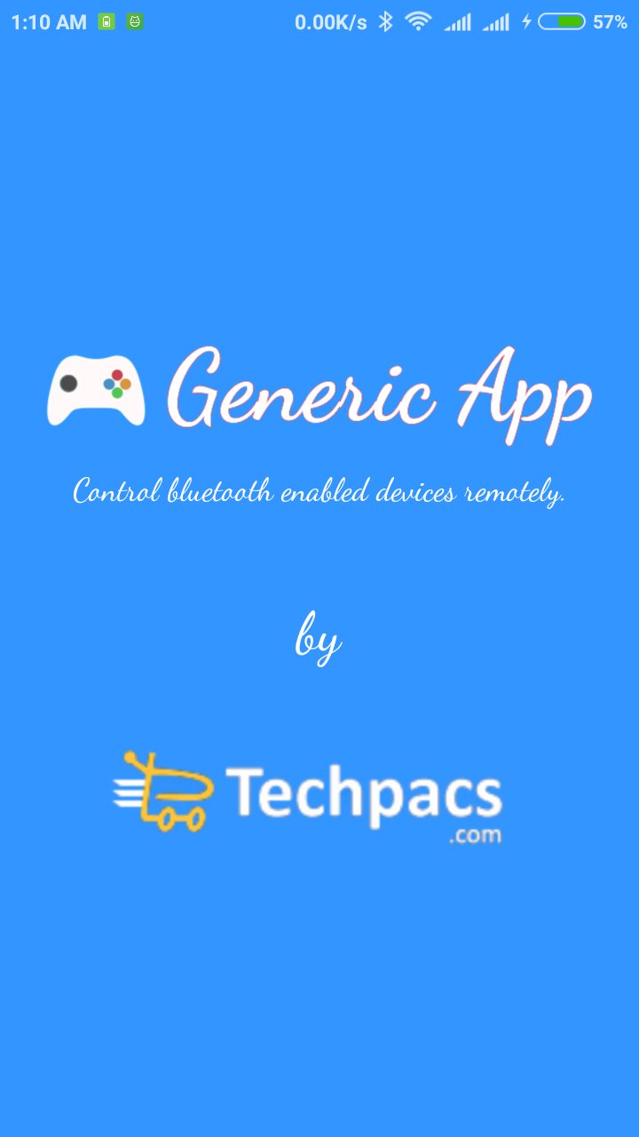 Generic Bluetooth based IOT App APK for Android Download