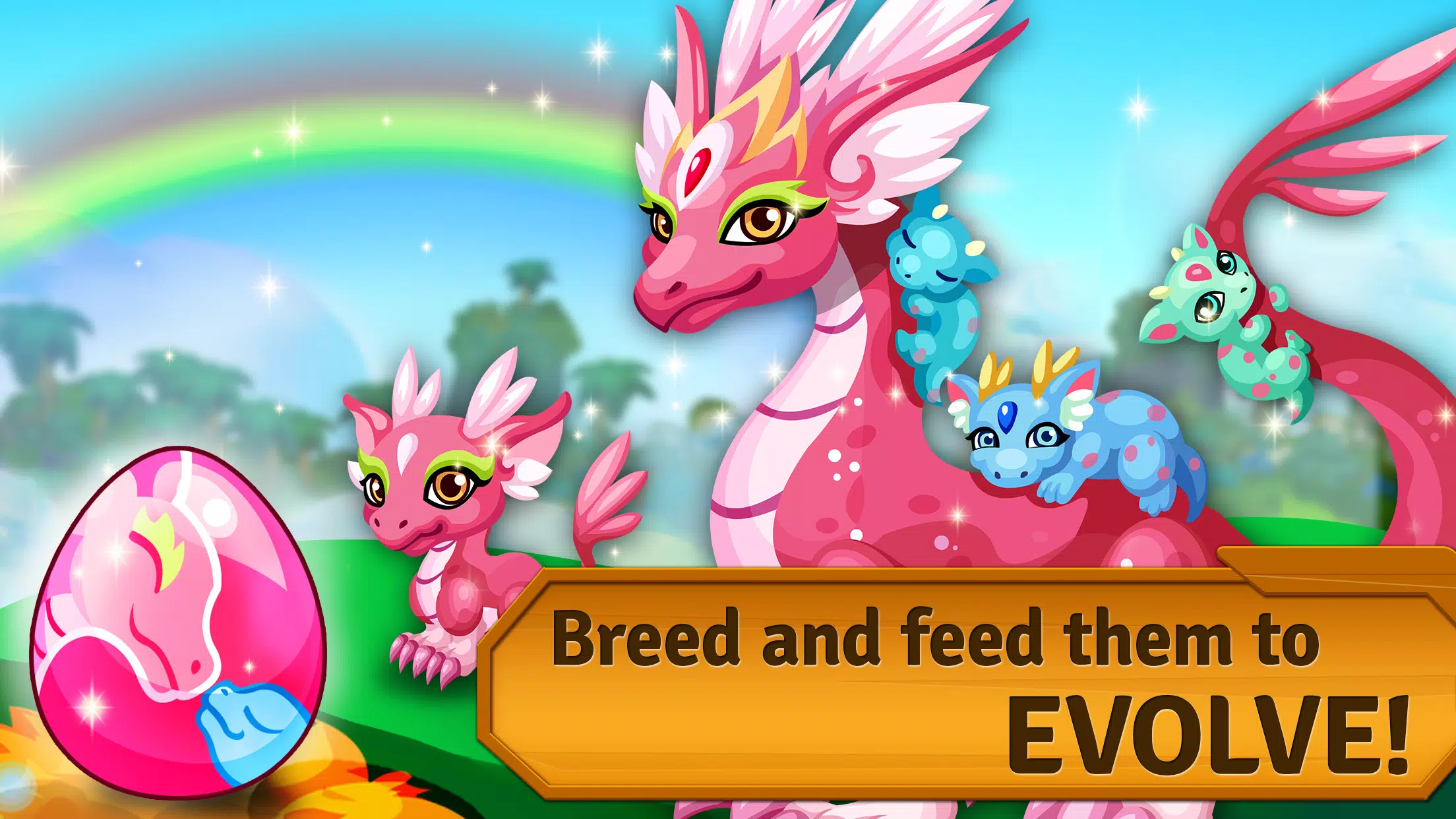 Rainbow Dragon Dragon Story