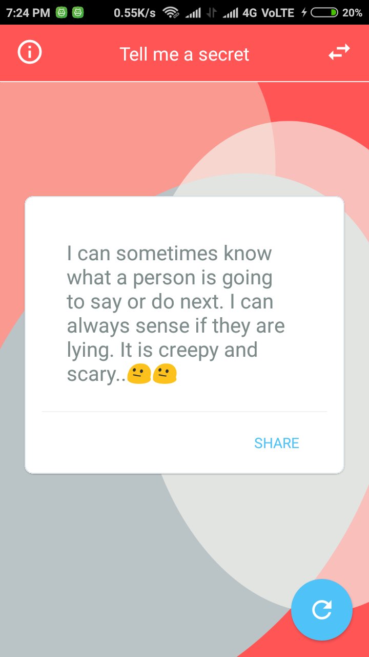 Tell me a secret APK for Android Download