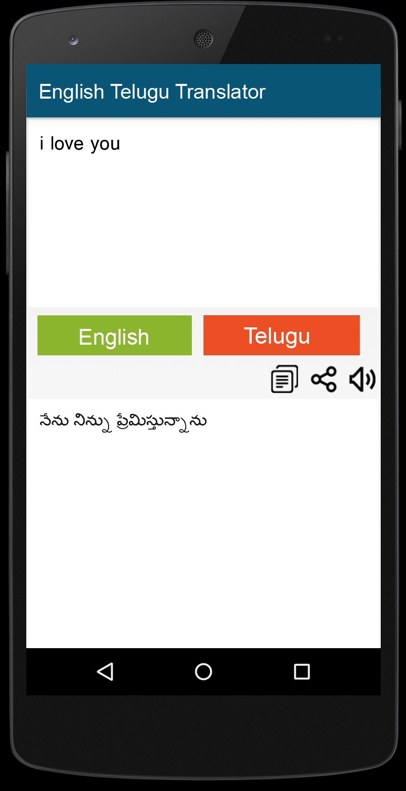 Telugu English Translator APK for Android Download