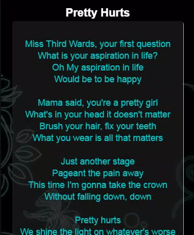 Beyonce Pretty Hurts Lyrics