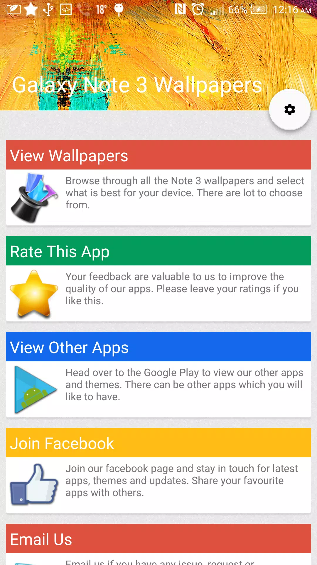 Galaxy Note 3 Official Wallpapers