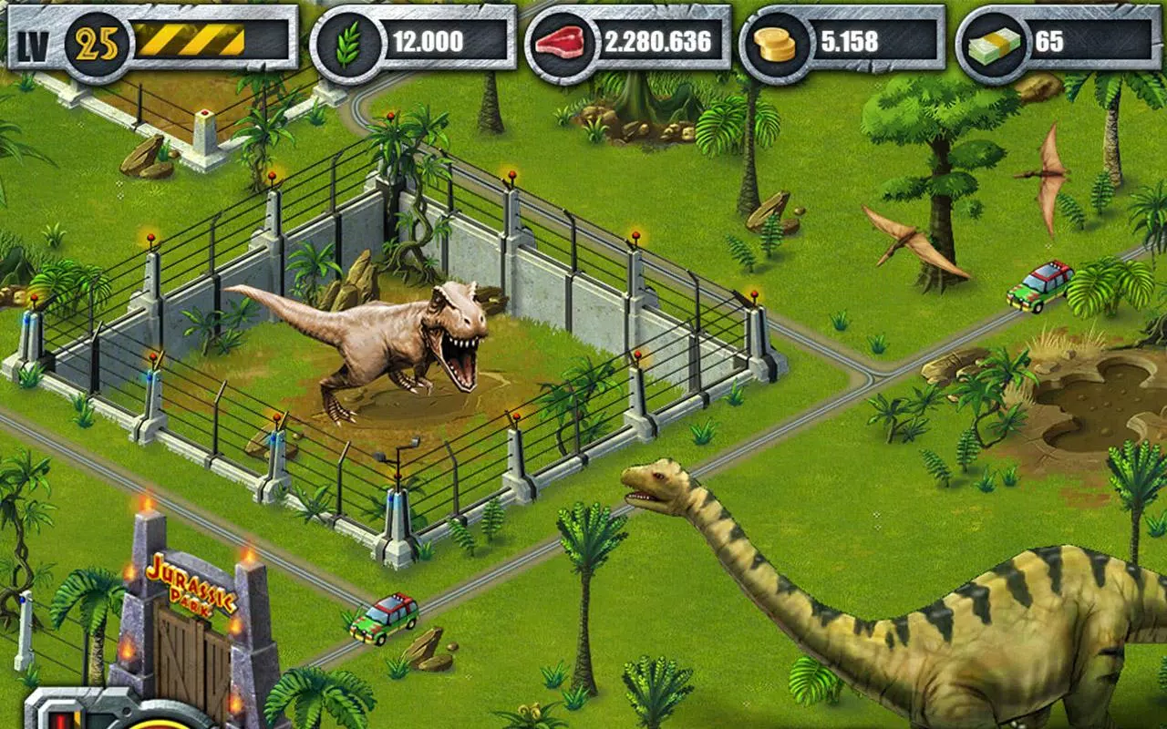 Jurassic Park Builder Glacier Park