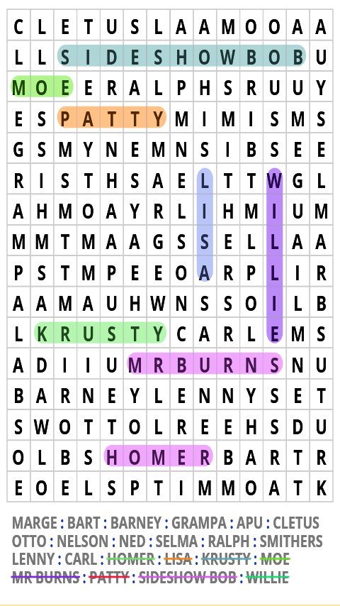 Springfield Word Search APK for Android Download