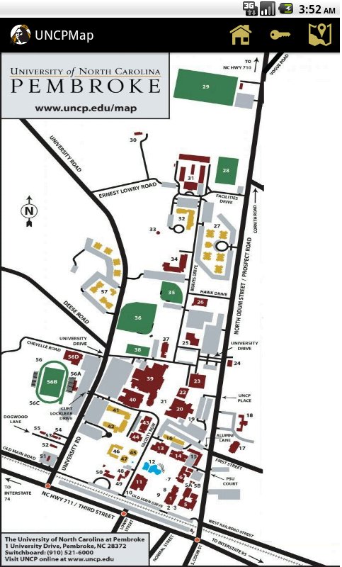 UNCP Campus Map APK for Android Download