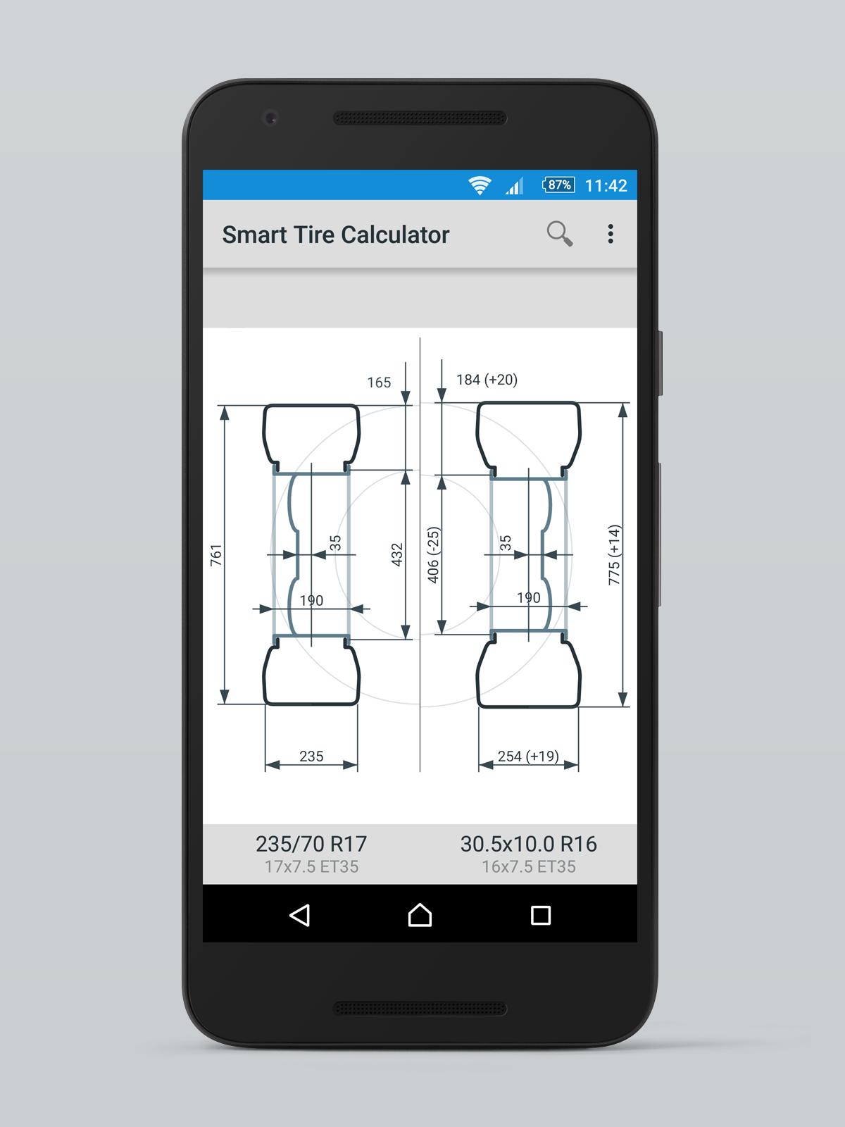 Smart Tire Size Calculator APK for Android Download Smart Tire Size Calculator APK for Android Download