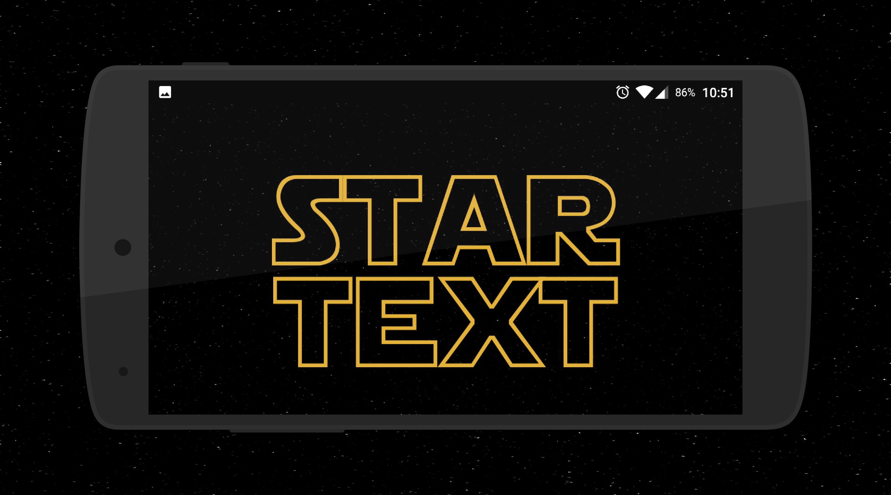 Android İndirme için Star Text APK