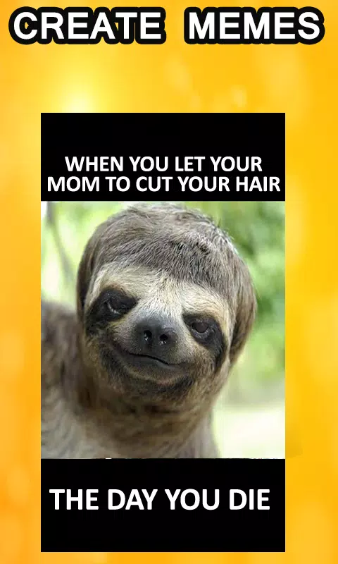 Sloth Meme Blank