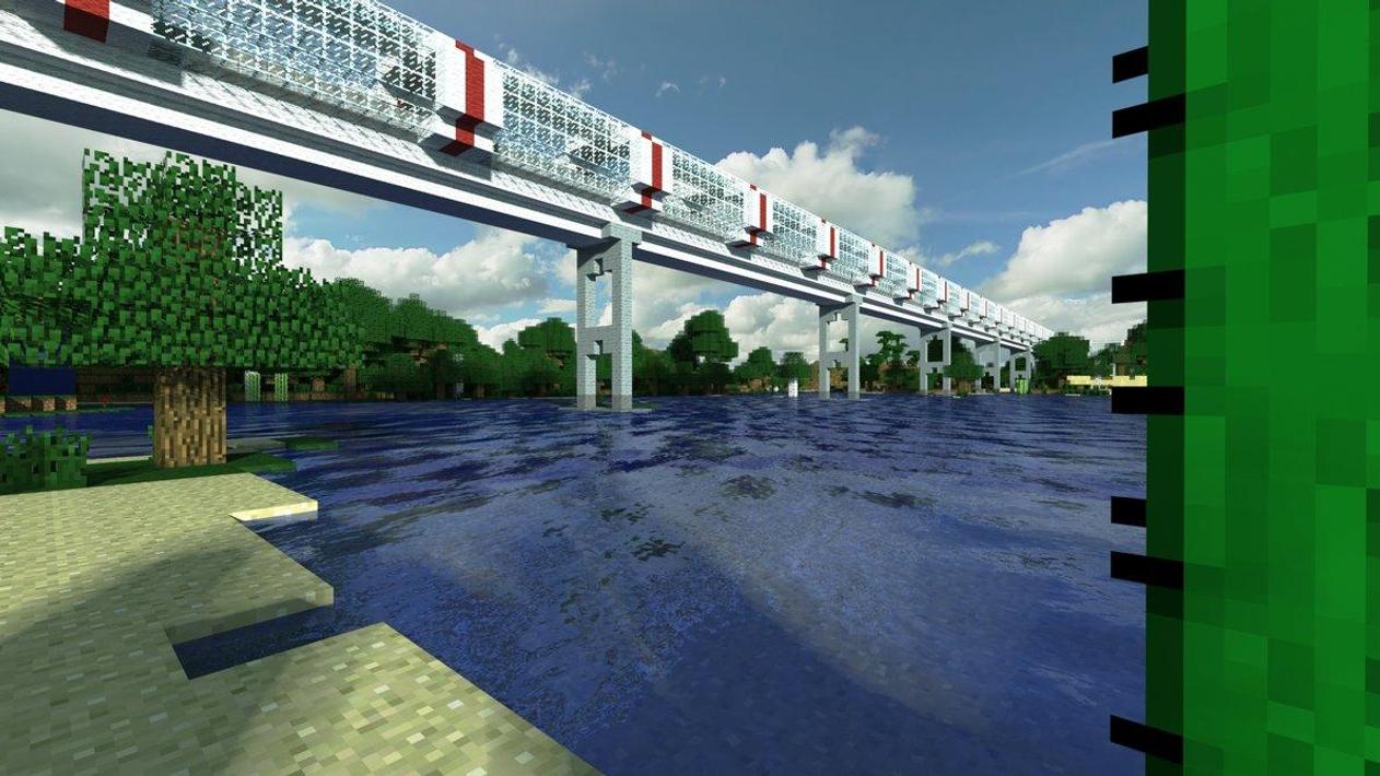 Real Train Mod Minecraft real-train-mod-minecraft