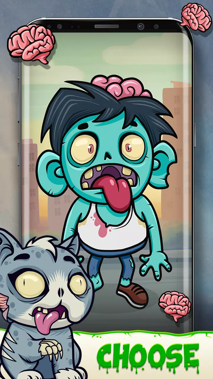 Cartoon Zombie Wallpaper