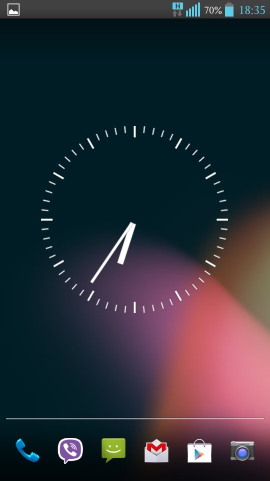 Descargar Transparent Clock Widget APK Última Versión 1.0 para Android