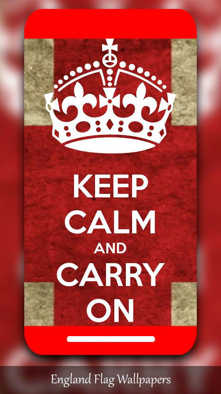 Keep Calm And Carry On British Flag Wallpaper