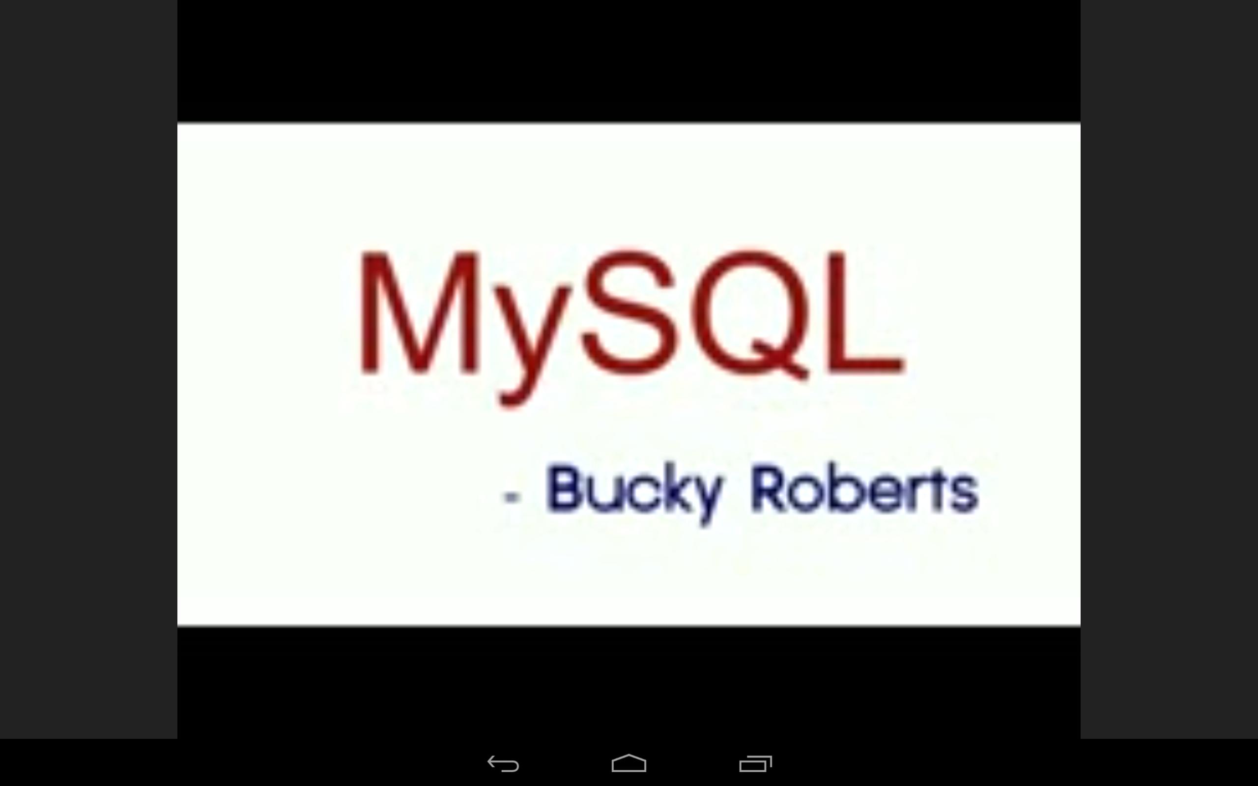 Learn MySQL Database Tutorials for Android - APK Download Learn MySQL Database Tutorials for Android - APK Download
