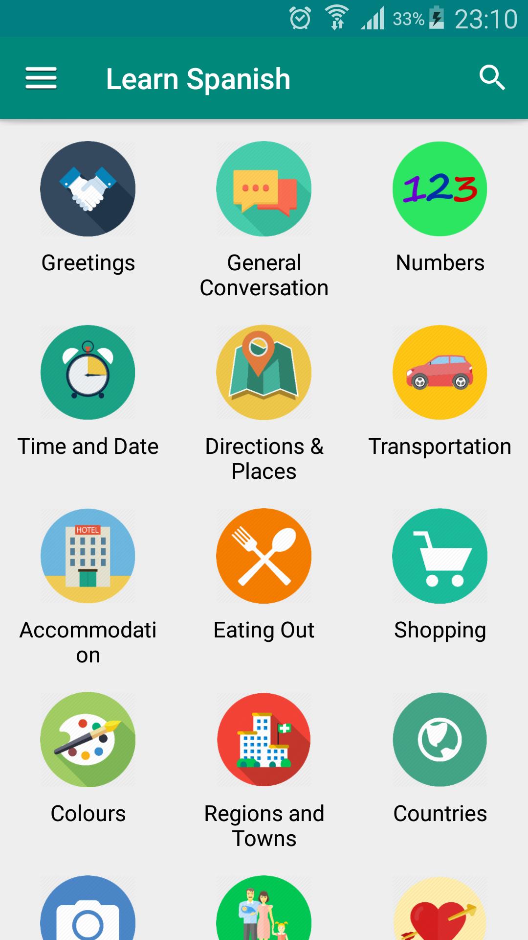 Learn Spanish for Android - APK Download Learn Spanish for Android - APK Download