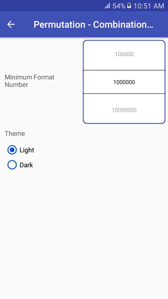 Permutation - Combination Calculator for Android - APK Download Permutation - Combination Calculator for Android - APK Download