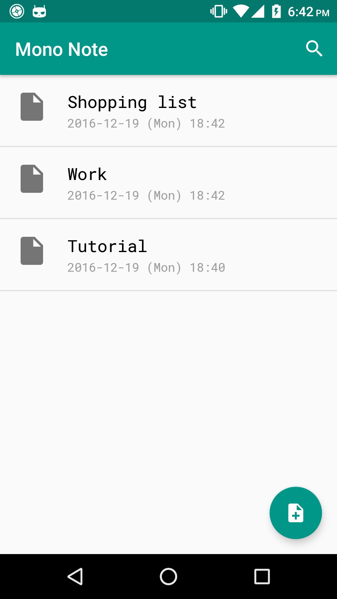 Mono Note - Note everything APK for Android Download