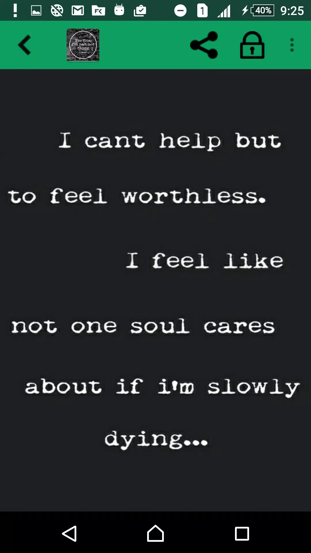 Sad Message Wallpapers