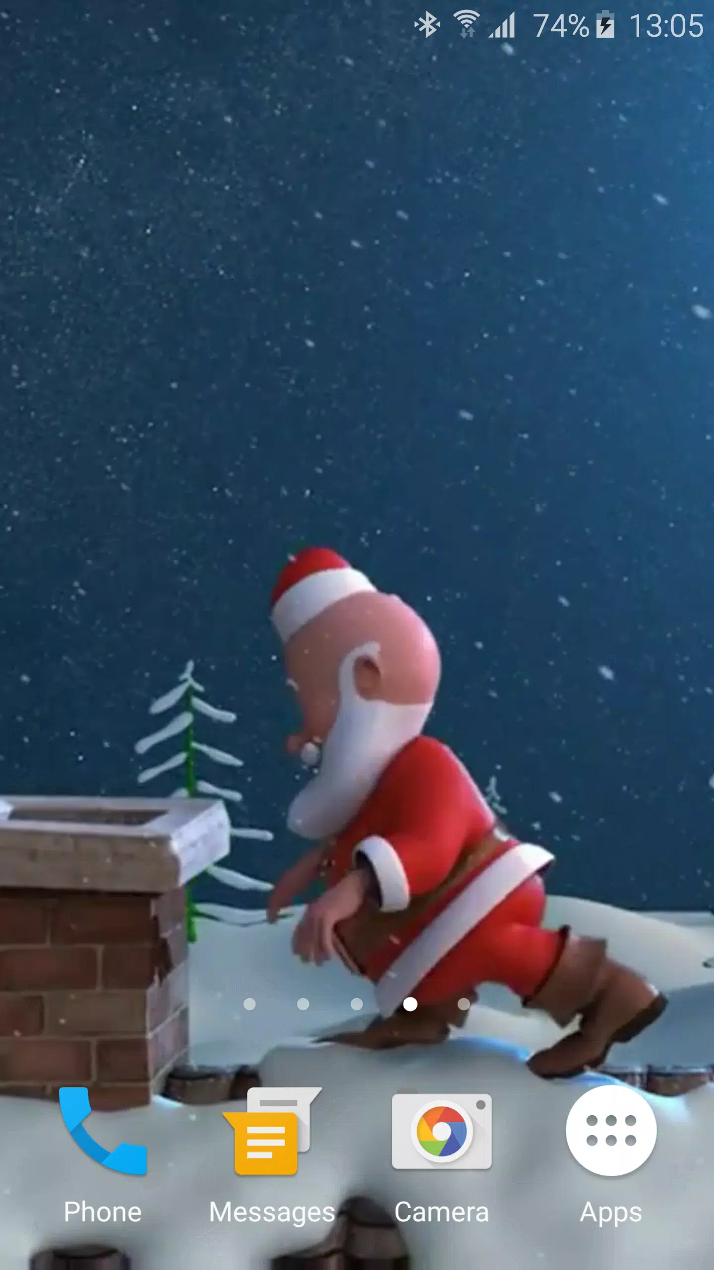 Santa Claus 3d Desktop