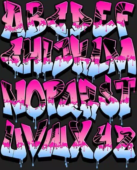 Graffiti Letter I Designs