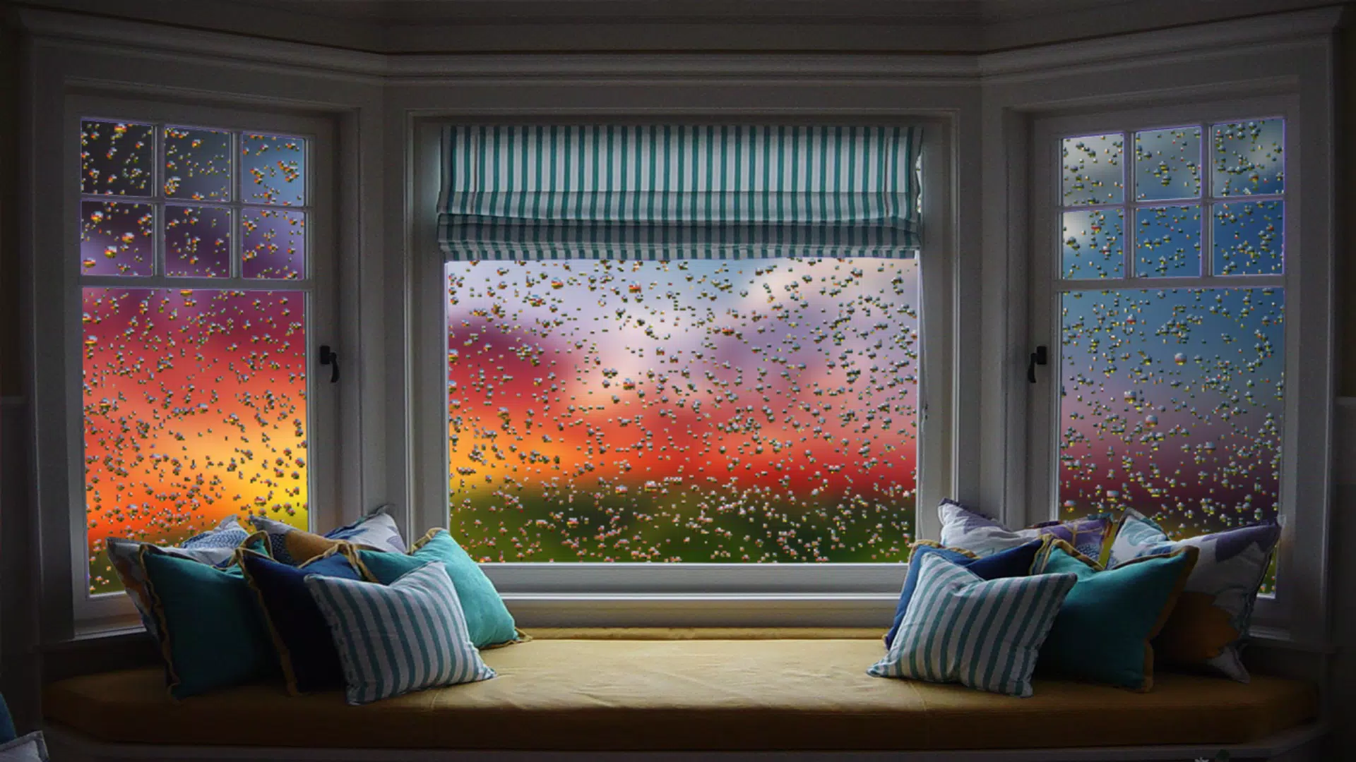Rain Window Room