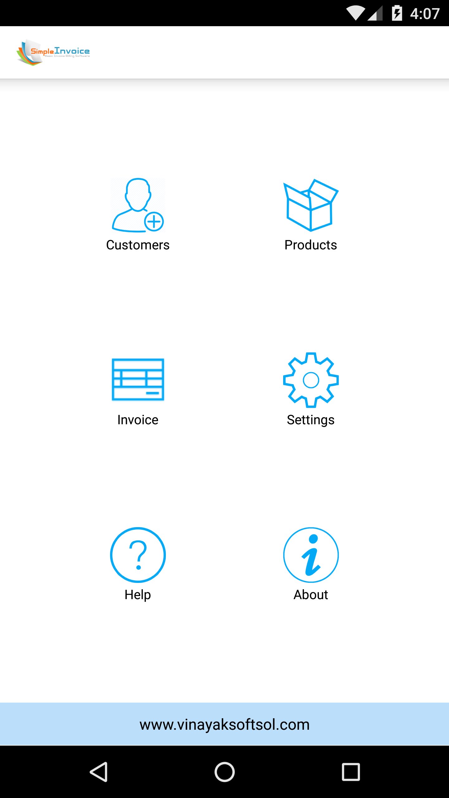 Simple Invoice System Software APK for Android Download