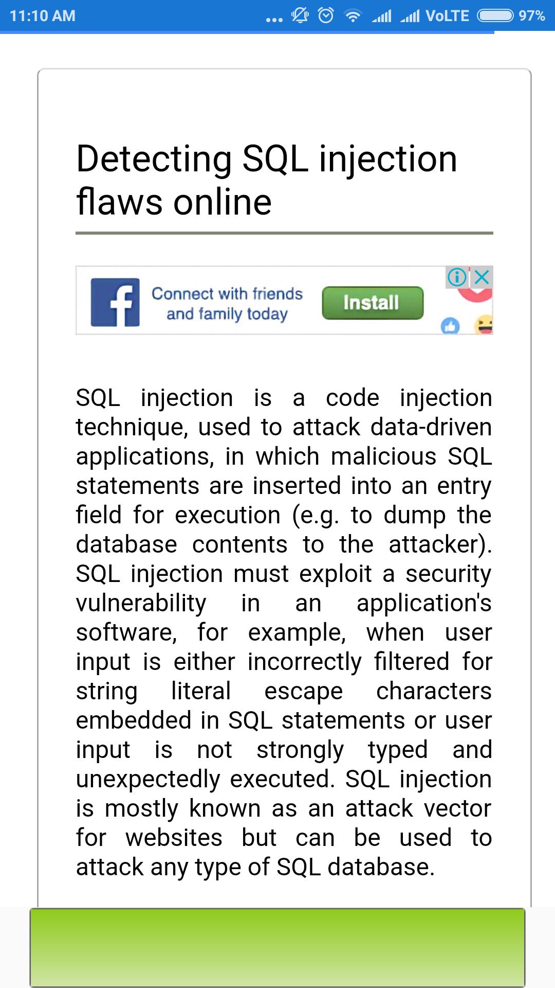 Sql Vulnerability Scanner Apk For Android Download