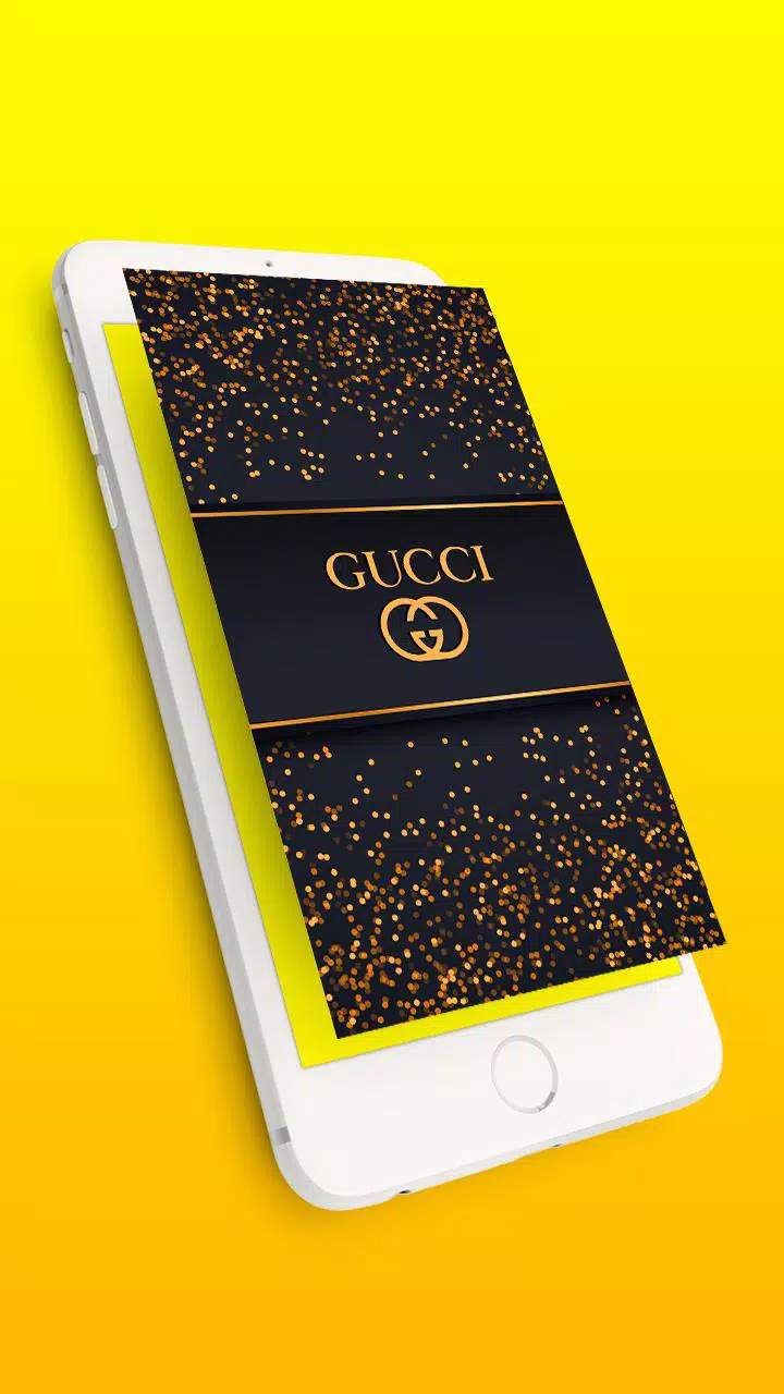 Gold Gucci Background