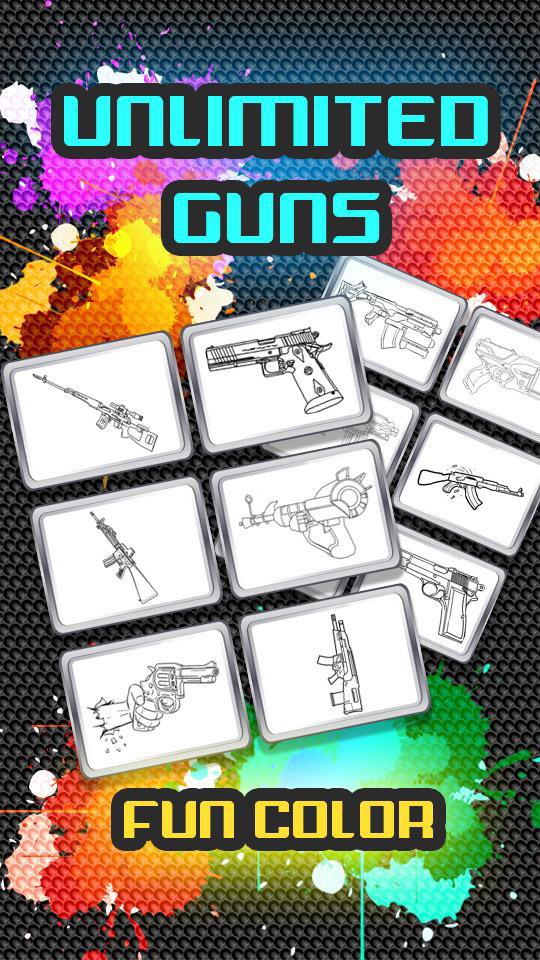 How To Draw Color Guns Weapons APK for Android Download