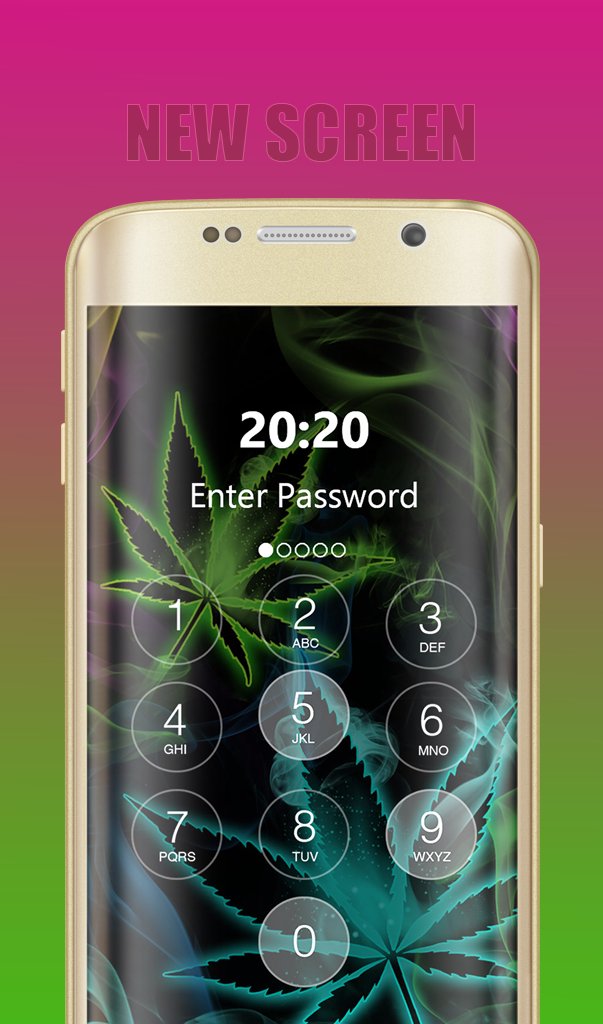 Download do APK de weed lock screen PRO para Android