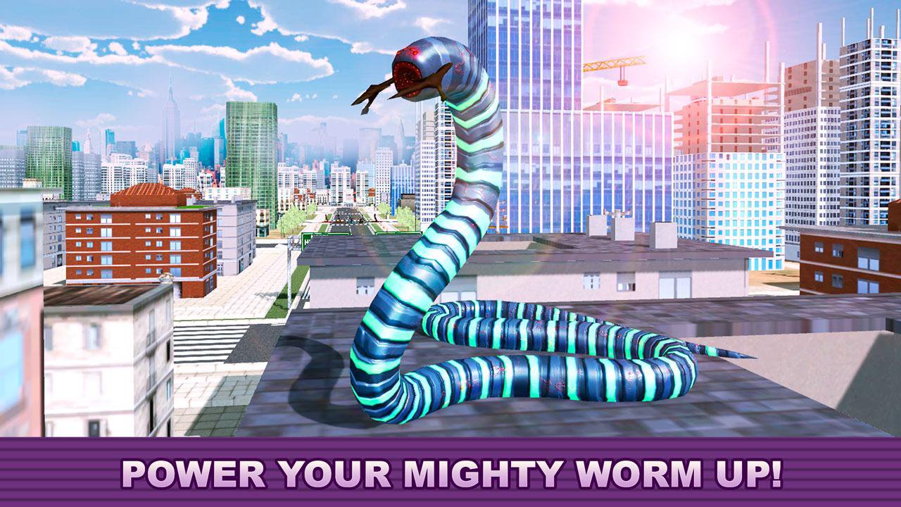 Giant Killer Worm City Destruction Simulator for Android - APK Download