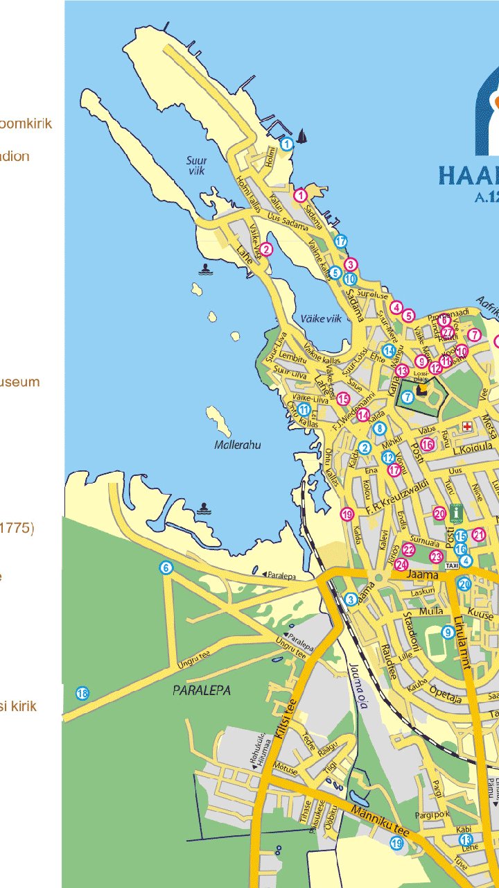 Haapsalu Tourist Map APK for Android Download
