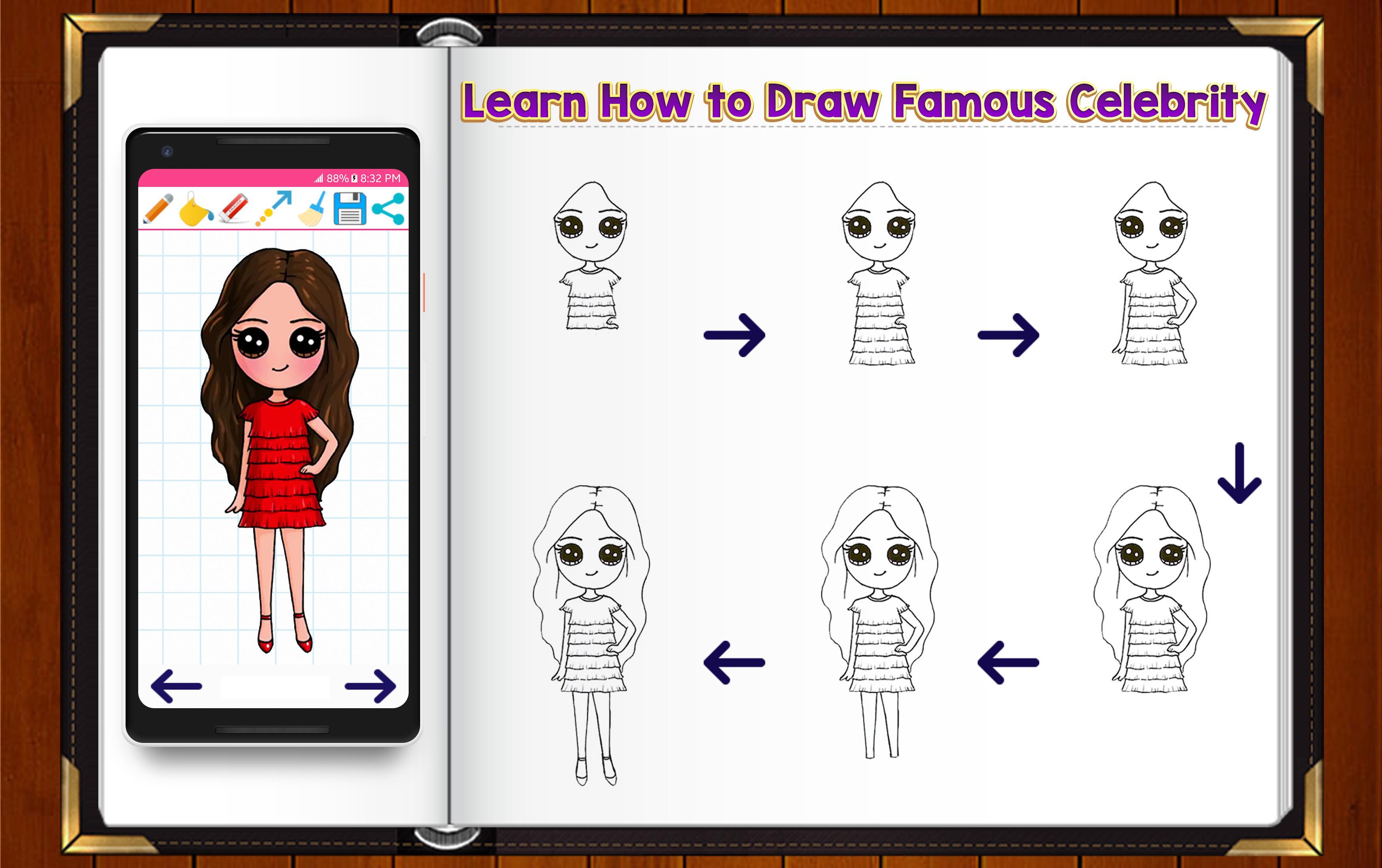 Learn How to Draw Chibi Famous Celebrities APK for Android Download Learn How to Draw Chibi Famous Celebrities APK for Android Download