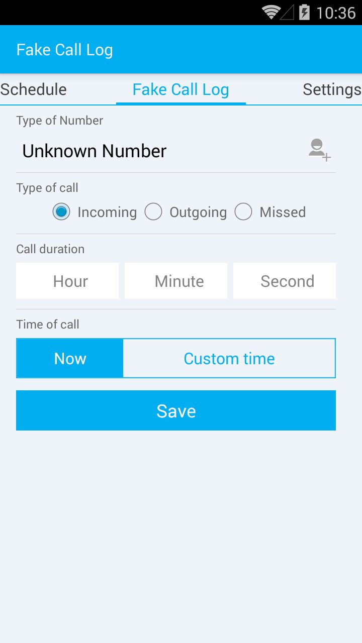 Fake Call Log APK for Android Download