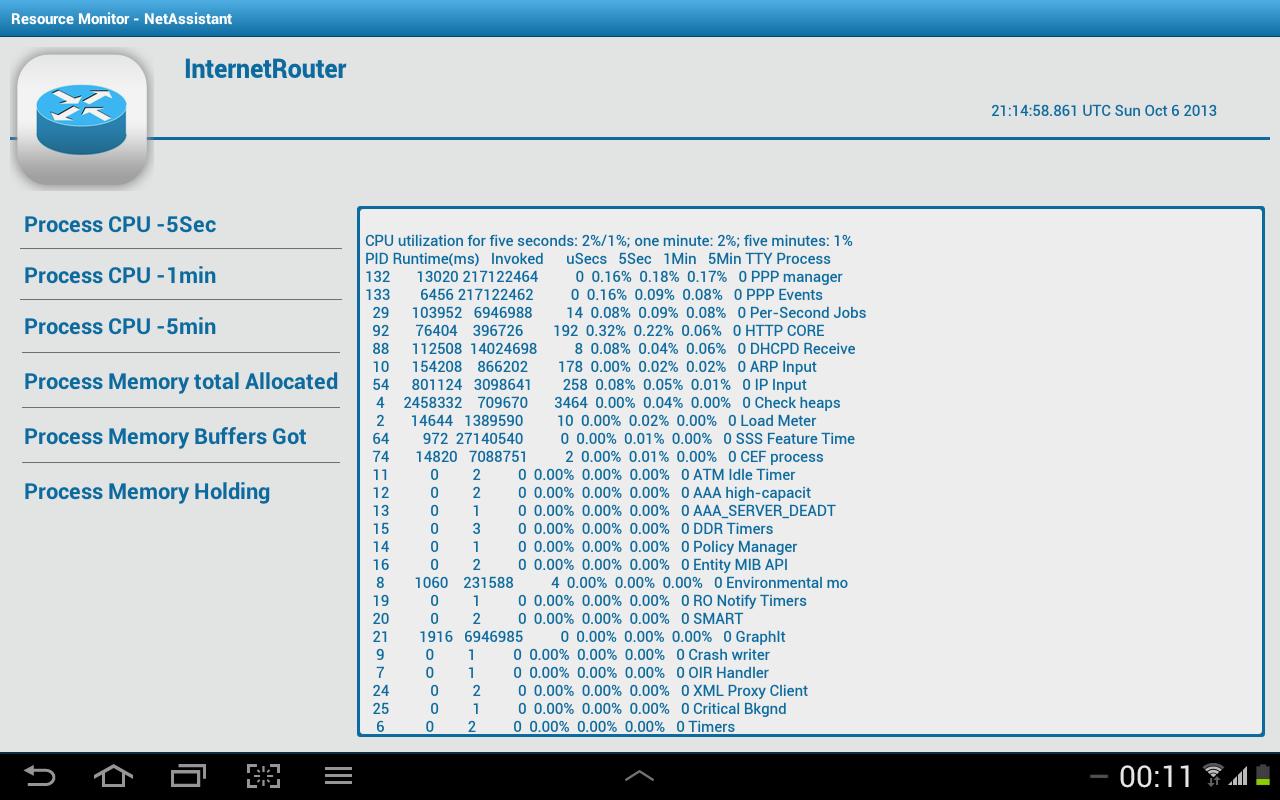 Cisco Router Cpu Memory Stats Apk For Android Download