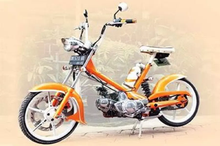 Motor Honda 70 Modifikasi