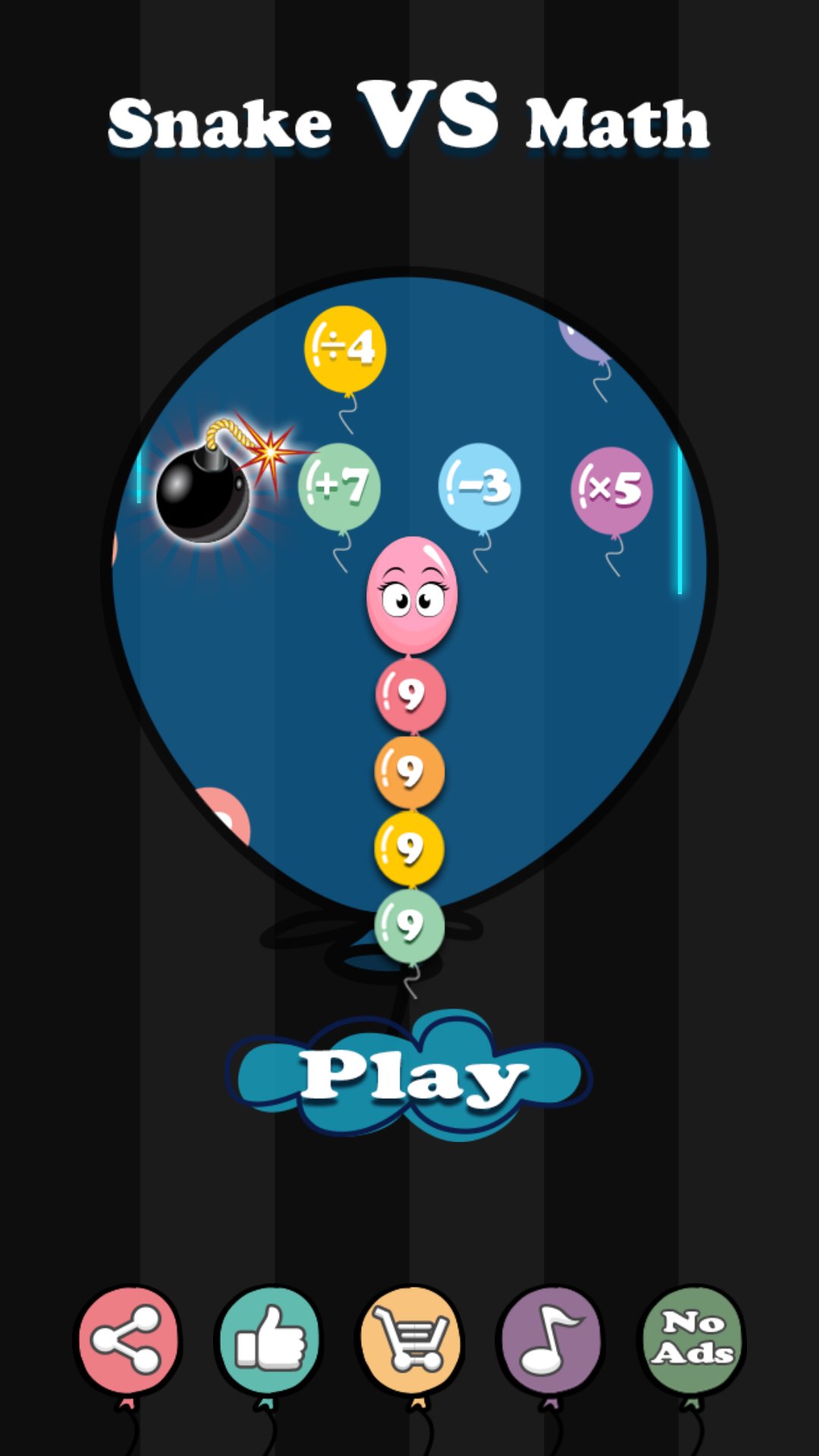 Snake VS Math APK للاندرويد تنزيل