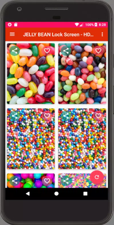 Android Jelly Bean Lock Screen Wallpaper