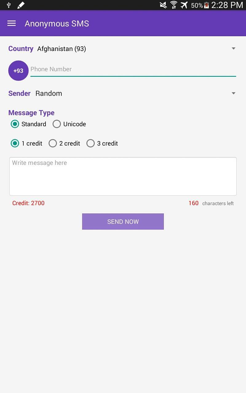 Anonymous Sms Send Sms Free Apk For Android Download