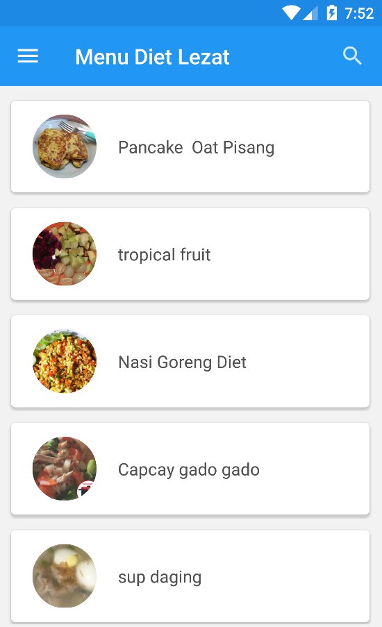 Referensi Menu Diet Enak APK für Android herunterladen