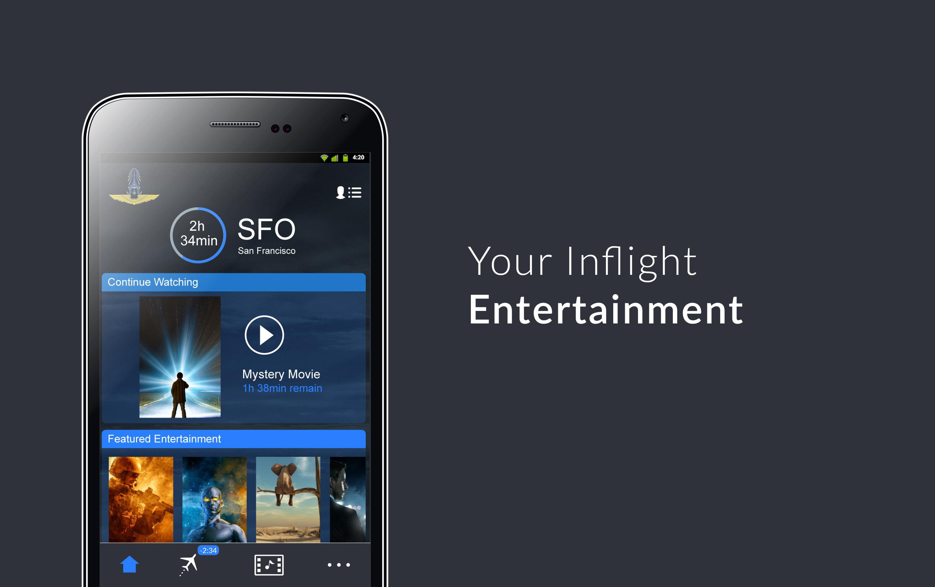 Android İndirme için RTAF Inflight Entertainment APK