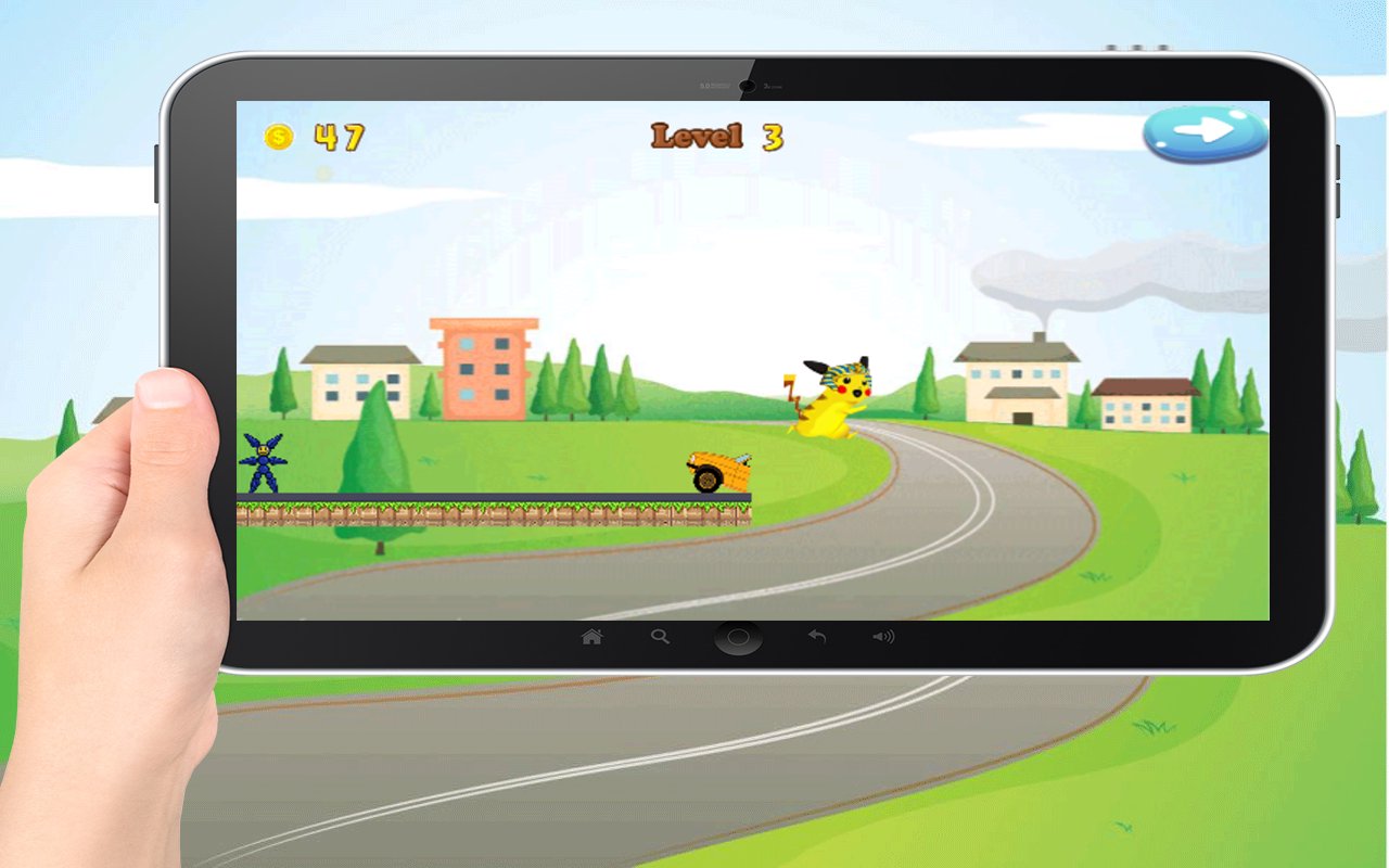 Скачать Super Pikachu Run APK для Android