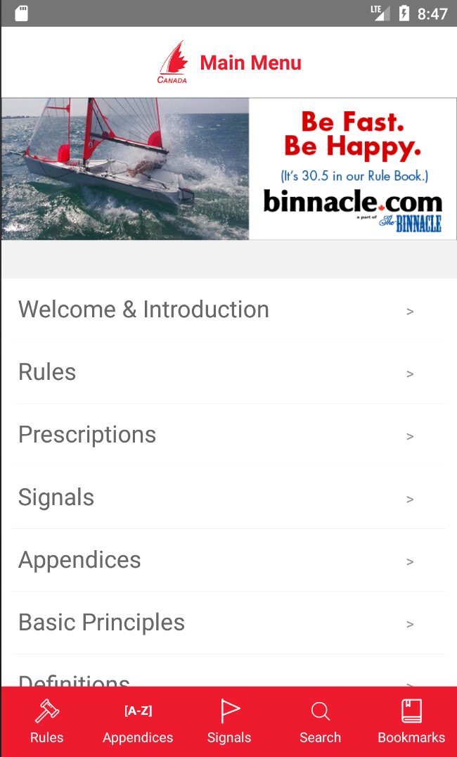 Descargar Racing Rules with Sail Canada Prescriptions APK Última ...