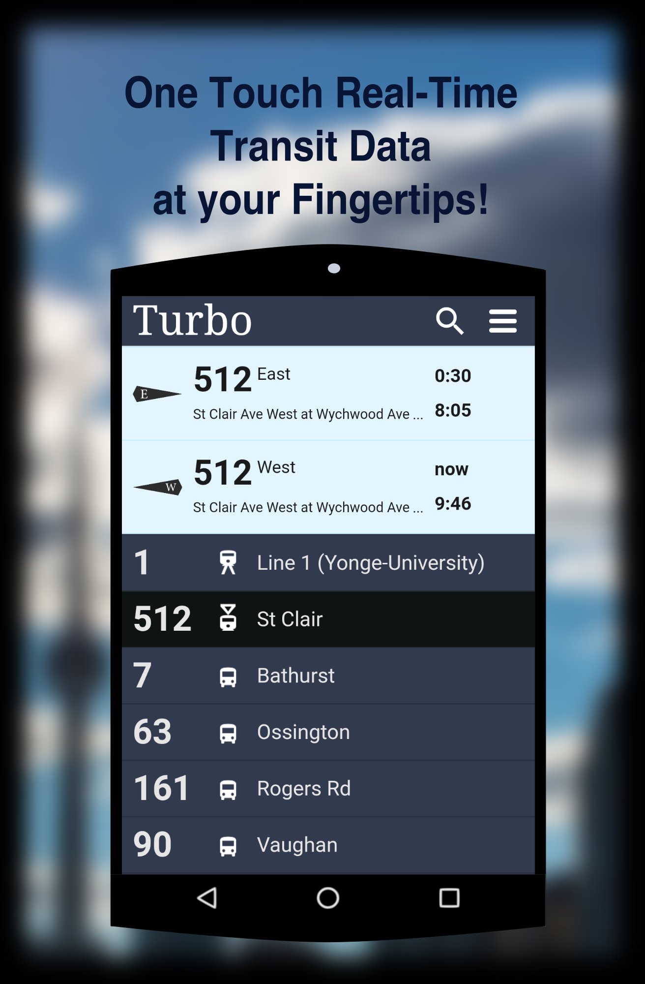 Turbo Real-Time Transit App APK per Android Download