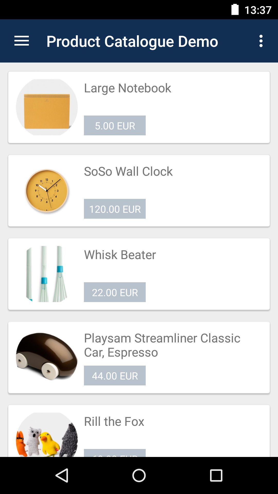 Product Catalogue Showcase APK for Android Download