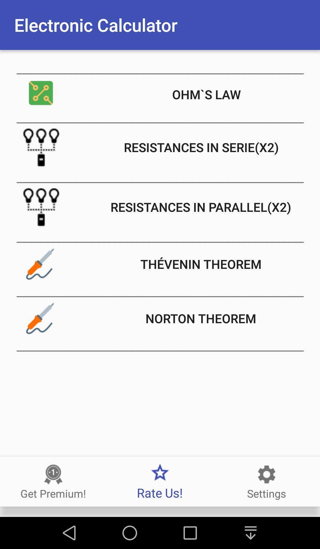 Electronic Formulas APK for Android Download