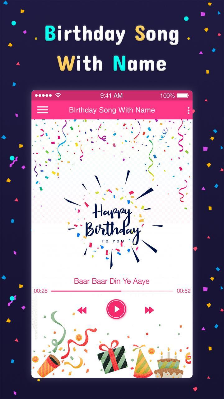 Birthday Song With Name Birthday Song Maker APK Untuk Unduhan Android birthday-song-with-name-birthday-song-maker-apk-untuk-unduhan-android